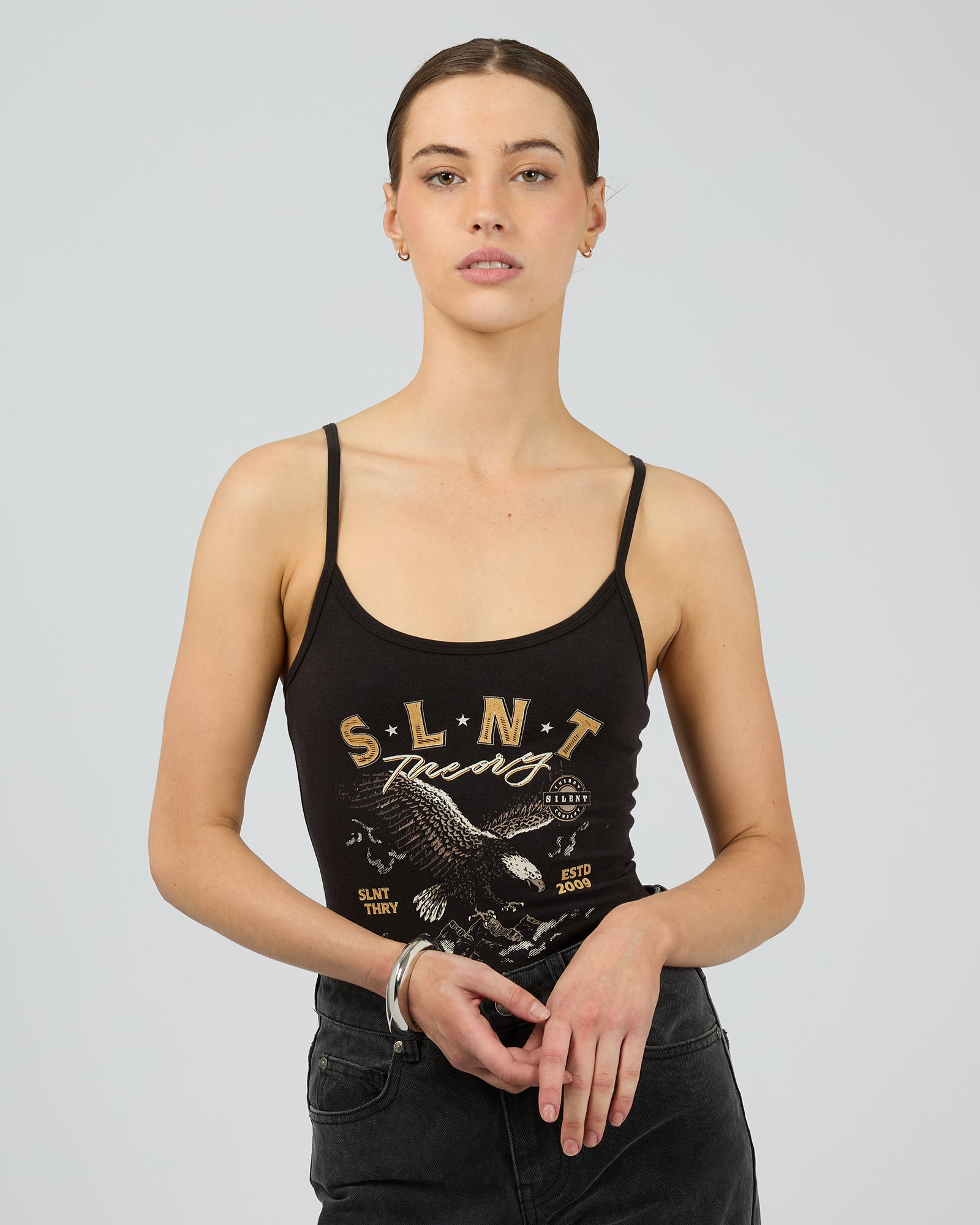Flying Free Bodysuit Washed Black – Silent Theory